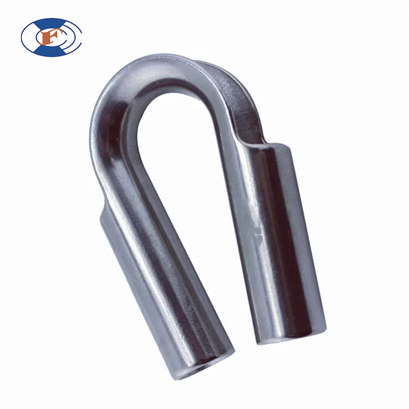 Galvanized/Stainless Steel Wire Rope Tube Thimble